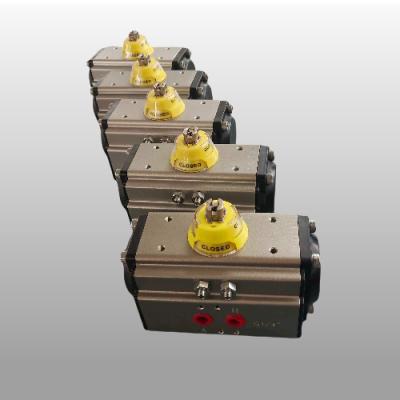 China Single Action 90 Degree Pneumatic Actuator Quarter-Turn Actuator for sale