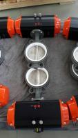 China Aluminum Alloy Pneumatic Actuator for Butterfly Valve 32-400mm Size Range with 2-8 Bar Working Pressure for sale