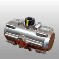 China Stainless Steel Rack Pinion Pneumatic Actuator Double Action 0.2-0.8MPa with -40℃ to 80℃ Temperature Range for sale