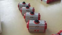 China AT Series Aluminum Alloy Rotary Actuator - 90° Rotation, 2-8 Bar Pressure, Compact Pneumatic Design for sale