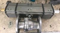 China Double Acting 180° Pneumatic Rotary Actuator with 2-8 Bar Pressure Range and 0-90° Rotation for Valve Control for sale