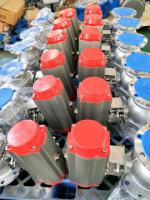 China Double Action Pneumatic Actuator 90 Degree Rack and Pinion Actuator for sale