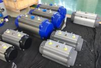 China DA Double Action Pneumatic Actuator Aluminum Body 2-8 Bar Working Pressure 90° Rotation for Valve Control for sale