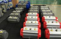 China AT Series Aluminum Alloy Rotary Actuator - 90° Rotation, 2-8 Bar Pressure, Compact Pneumatic Design for sale