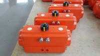 China Double Effect Pneumatic Rack And Pinion Actuator ISO 5211 DIN 3337 for sale