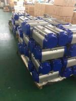 China AT Series Rack and Pinion Pneumatic Rotary Actuator AT160 for Valve Automation 0.3-0.8MPa for sale