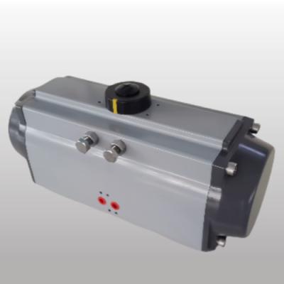 China Customized Color Rack & Pinion Actuator , Aluminum Body Pneumatic Valve Actuator for sale