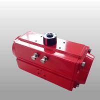 China PTFE Coated Rack and Pinion Pneumatic Actuator - 2-8 Bar Working Pressure, -40°C to 150°C Temperature Range for sale
