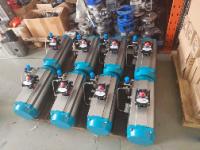 China AT210 Quarter Turn Pneumatic Actuator - 2-8 Bar Working Pressure, 90° Rotation for Ball & Butterfly Valves for sale