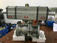 China Double Acting 180° Pneumatic Rotary Actuator with 2-8 Bar Pressure Range and 0-90° Rotation for Valve Control for sale