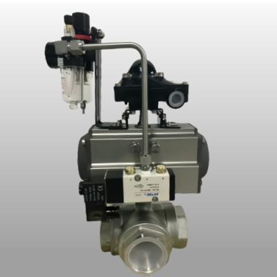 China 63mm Double Acting Rack And Pinion hard anodized  Actuator control valves for sale