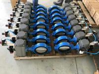 China Silver Color Single Action Spring Return Pneumatic Actuator 90 Degree Rotation Actuator for sale