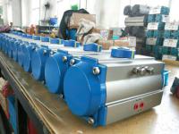 China Hard Anodized Pneumatic Valve Actuator 90 Degree Double Acting Single Acting for sale