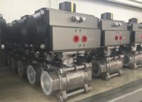 China AT Series Pneumatic Actuator 2-8 Bar Working Pressure with ISO5211 Connection for Ball and Butterfly Valves for sale