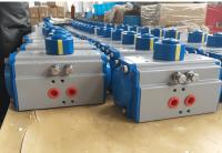 China Pneumatic Rack and Pinion Actuator Aluminum Alloy Body 90 Degree Rotary for Ball Valves for sale
