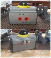 China Double Action 90 Degree Pneumatic Actuator Quarter-Turn Actuator AT040 for sale
