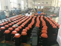China AT Series Customized Rack Pinion Pneumatic Actuator Double Action Single Action for sale