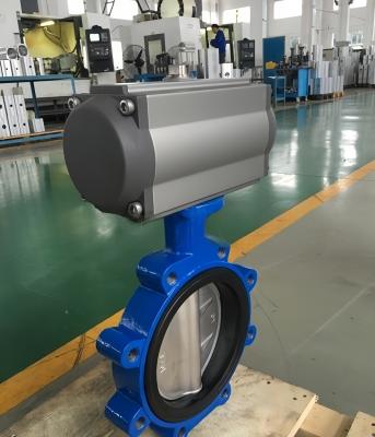 China Stainless Steel Pneumatic Actuator AT32 Rack and Pinion 90 Degree 2-8 Bar for sale