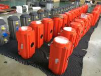 China Rack and Pinion Pneumatic Actuator AT190 Epoxy Coating Corrosion Resistant 2-8bar for sale