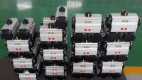 China OEM Dual Action Pneumatic Rotary Actuator 90 Degrees with 2-8 Bar Working Pressure and Aluminum Alloy Body for sale