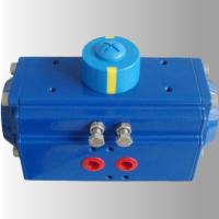 China PTFE Coated Rack and Pinion Pneumatic Actuator - 2-8 Bar Working Pressure, -40°C to 150°C Temperature Range for sale