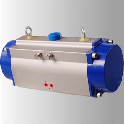 China DA Double Action Pneumatic Actuator Aluminum Body 2-8 Bar Working Pressure 90° Rotation for Valve Control for sale