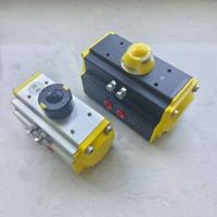 China AT Series Rack and Pinion Pneumatic Valve Actuator - 2-8 Bar Working Pressure, 90° Rotation for Industrial Automation for sale
