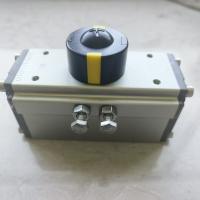 China AT040 Aluminum Pneumatic Actuator - 0.3-0.8MPa Double Action Mini Valve Actuator with 90° Rotation for sale