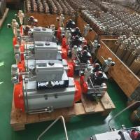 China Single Acting Spring Return Pneumatic Actuator 2-8 Bar Working Pressure 90° Rotation Aluminum Construction for sale
