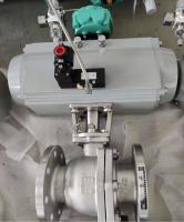China Aluminum Alloy Pneumatic Ball Valve with 90° Rotary Actuator, 2-8 Bar Working Pressure, ISO5211 Connection for sale