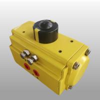 China AT Series Double Action Pneumatic Actuator 2-8 Bar Working Pressure 0-90° Rotation for Ball and Butterfly Valves for sale