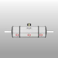 China Three Position Pneumatic Rotary Valve Actuator 0-90° Rotation with 2-8 Bar Working Pressure for Industrial Valves for sale