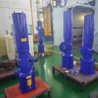 China Single/Double Acting Scotch Yoke Pneumatic Actuator - High Torque Aluminum Alloy Body with Class 12.9 Bolts for sale
