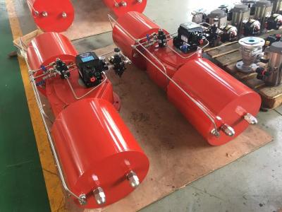 China HPY Series Scotch Yoke Heavy Duty Pneumatic Actuator with Class 12.9 Bolts and Dual Air Connections for sale