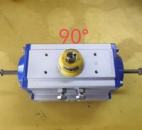 China Rack And Pinion Air Pneumatic Actuator With Adjustable Actuator degree for sale