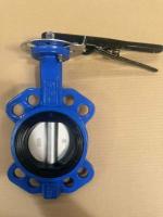 China Wafer Butterfly Valve with Double-Acting Pneumatic Actuator DN25-DN1000 2-8 Bar Pressure Range for sale