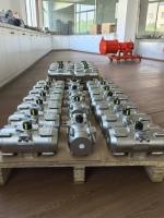 China AT32 Double Acting NAMUR Stainless Steel Pneumatic Actuator - 90° Rotation, 2-8 Bar Pressure Range for sale
