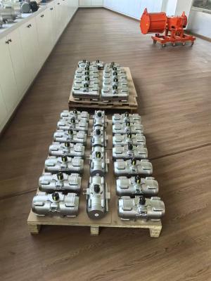 China AT32 316 Stainless Steel Pneumatic Actuator for Ball Valves - 90° Rotation, 2-8 Bar Pressure Range for sale