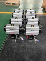 China Compact Single Acting Stainless Steel Pneumatic Actuator High Cycle Life for sale