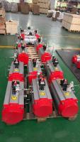 China OEM Pneumatic Actuator Double Acting Silver Color 90 Degree for sale