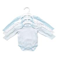 China 100% Cotton Baby Rompers Long Sleeve Snap Button Closure Autumn 0-3 Months for sale