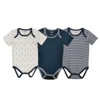 China 100% Cotton Baby Romper OEM Custom Size for Ages 0-36 Months Summer Wear for sale