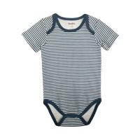 China 100% Cotton Baby Romper Summer Short Sleeve Bodysuit for 0-36 Months OEM Custom for sale