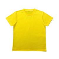 China Solid Pattern O-neck Cotton Polyester Jersey Baby Boy T-shirt for 9-12 Months Summer for sale