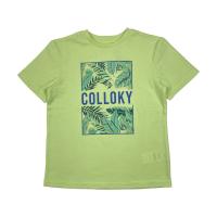 China Custom 100% Cotton Organic Baby T-Shirts Round Neck Short Sleeve for Ages 0-3 Years for sale