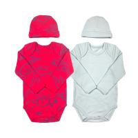 China Organic Cotton Baby Bodysuit Long Sleeve Romper for Toddlers OEM ODM Custom Colors 3-24 Months for sale