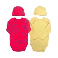 China Organic Cotton Baby Bodysuit Long Sleeve Romper for Toddlers OEM ODM Custom Colors 3-24 Months for sale