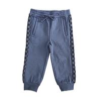 China 100% Cotton Drawstring Pants Kids Clothing Set Unisex Single Button Summer 2 Piece for sale
