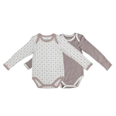 China 100% Cotton Baby Romper Summer Set Snap Button Design for Infants 0-36 Months for sale