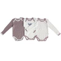 China Custom Knitted 100% Cotton Baby Romper Bodysuit for Infants Toddlers 0-36 Months Summer for sale